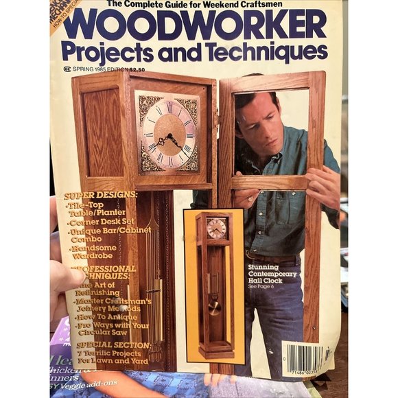 Accents | Woodworker Magazine Spring 1985 Projects Techniques Complete ...